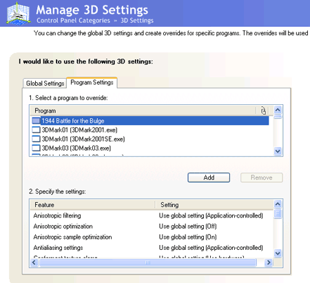 SLI Application Profiles|NVIDIA UK
